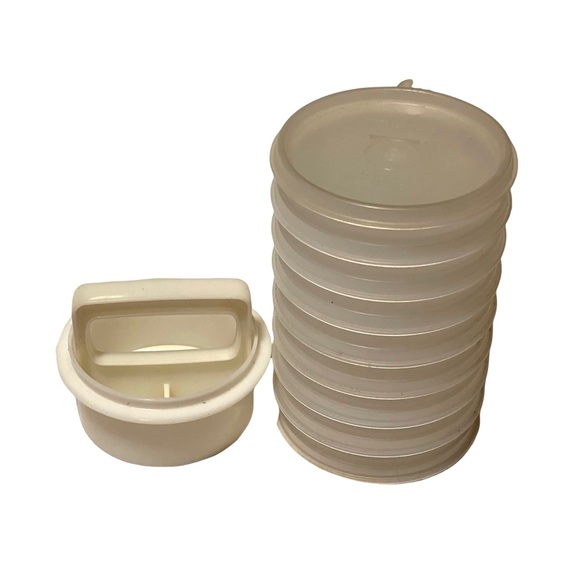 Tupperware | Kitchen | Vintage Tupperware Hamburger Press 8 Keepers ...